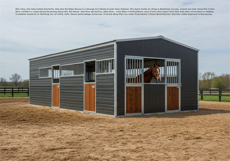 Portable Horse Stables: Smart Buying Guide
